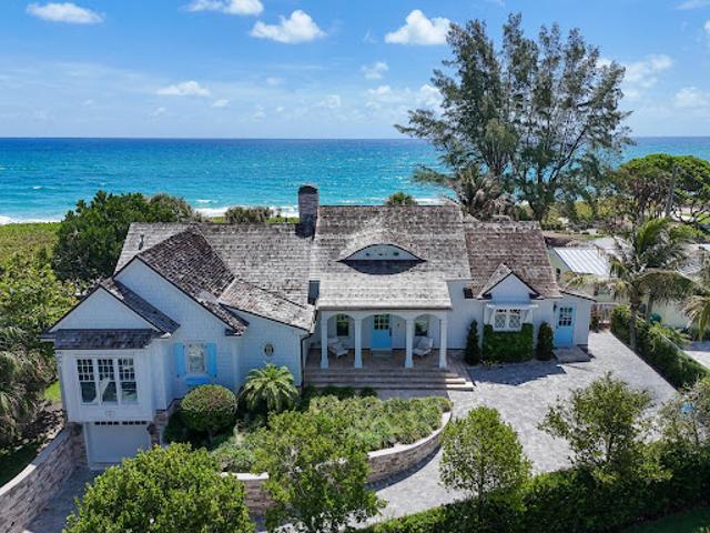 Seaside house with garden