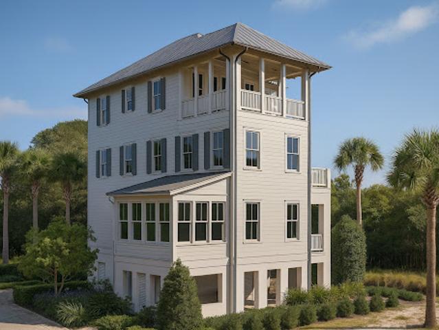 Seaside house with terrace