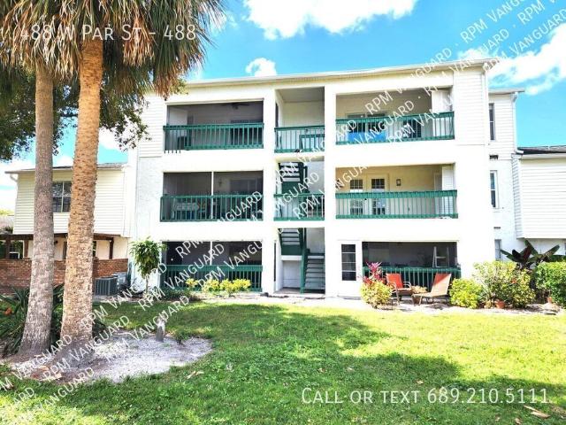 Second Floor Unit  Amazing College Park Location  Spacious Balcony with Golf Course View  Stainless Steel Appliances