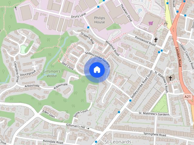 Sedlescombe Gardens, St Leonards