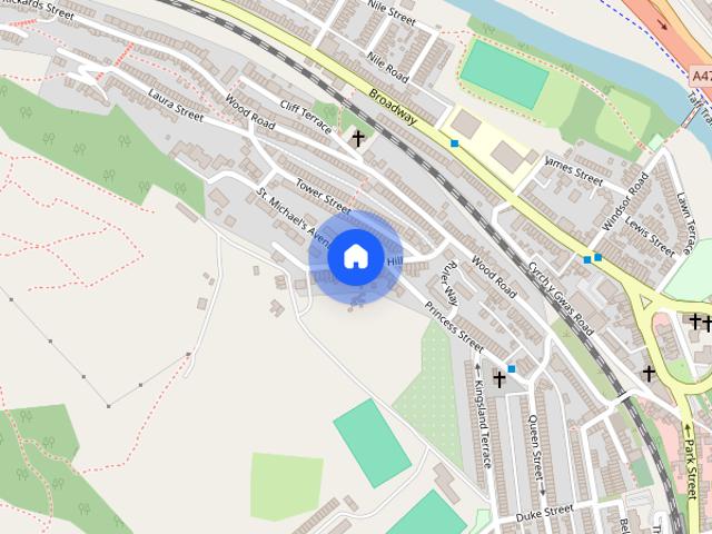 Self Contained 3 Bedroom 1st Floor Flat, No 1 Stow Hill, Treforest