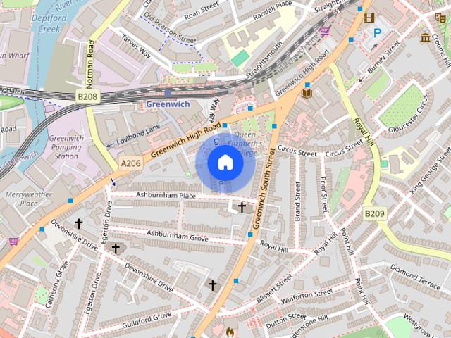 Serviced Studio Apartment for rent in Greenwich, London