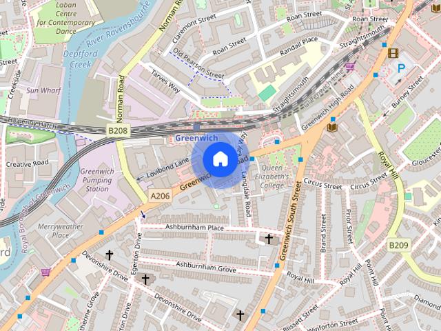 Serviced Studio Apartment for rent in Greenwich, London