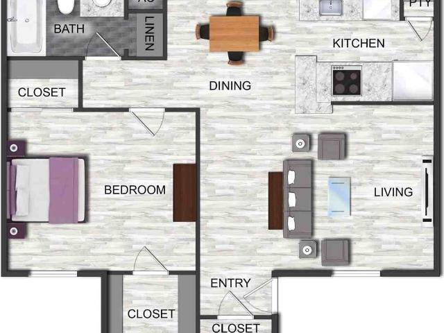Serena Oasis 1 Bedroom Apartment for Rent at 13725 Cambury Dr, Houston, TX 77014 Greater Greenspoint