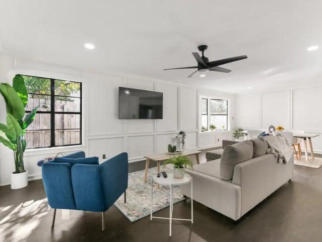 Set in a peaceful South Austin neighborhood, this
