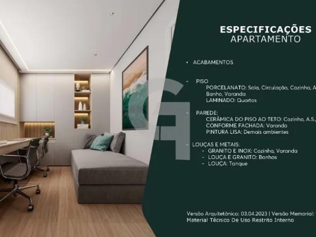 Seu 2/4 com suíte e varanda gourmet no Stiep Sensia Urban