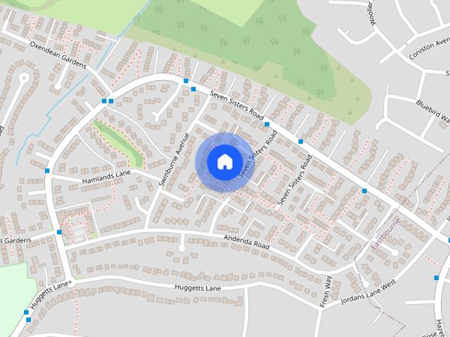 Seven Sisters Road, Eastbourne