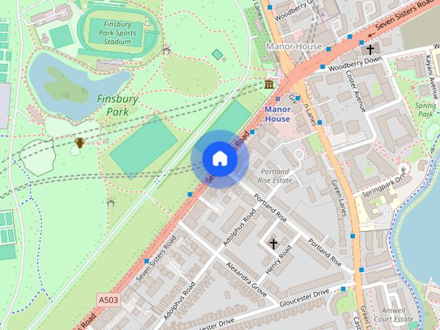 Seven Sisters Road, Finsbury Park