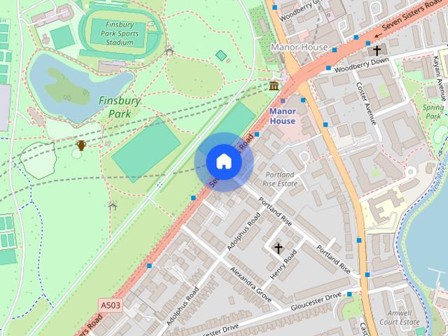 Seven Sisters Road, Finsbury Park