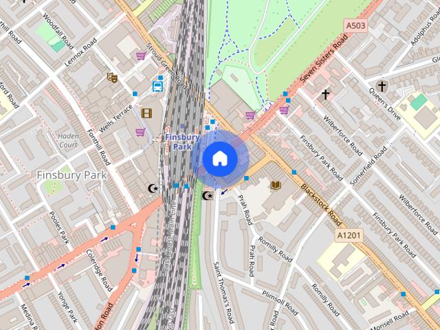 Seven Sisters Road, Finsbury Park, London, N4