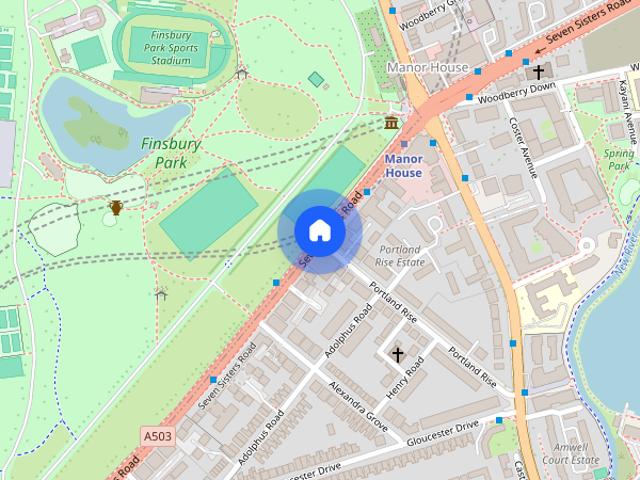 Seven Sisters Road, Finsbury Park, London, N7
