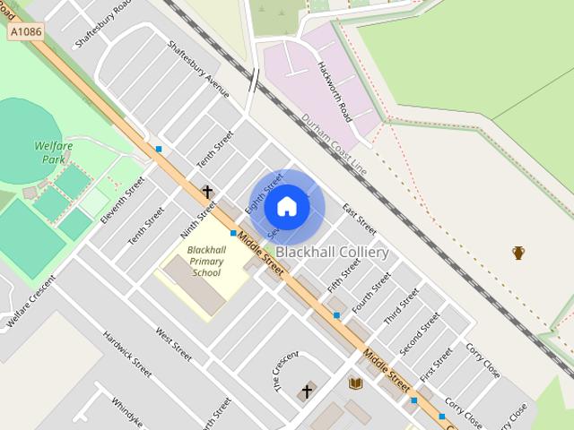 Seventh Street, Blackhall Colliery, Hartlepool, County Durham, TS27