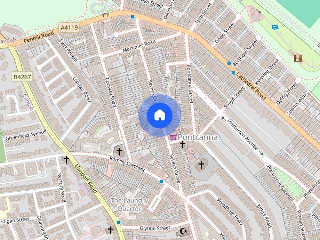 Severn Grove, Pontcanna, Cardiff, CF11