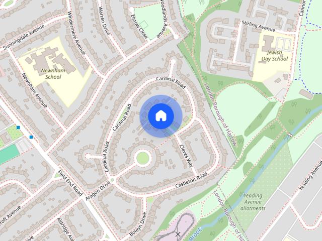 Seymour Gardens, Ruislip, HA4
