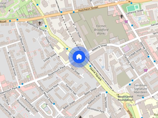 Skene Square, Rosemount, Aberdeen, AB25