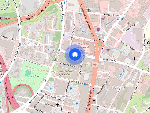 Skinner Lane, Leeds, West Yorkshire, LS7