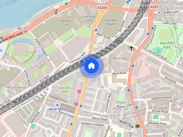 Sky Gardens, 155 Wandsworth Road, Vauxhall, London, SW8