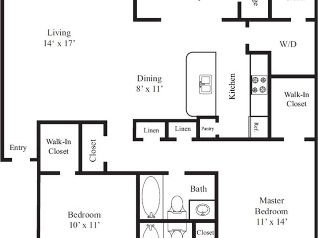 Skylar Apartments 2 Bedroom Apartment for Rent at 2115 Estrada Pkwy, Irving, TX 75061