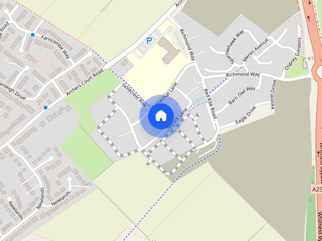 Skylark Lane, Whitfield, Dover, Kent, CT16