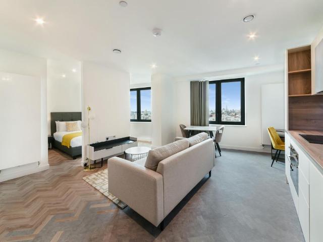 Skyline Apartments, Makers Yard, London E3, Studio to rent, £1,800 pcm | PrimeLocation