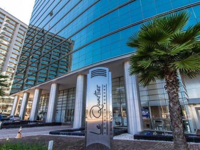 SHN QD 01 ? Ed. Le Quartier Hotel &amp  Bureau, 2 salas juntas, 1 vaga de garagem Asa Norte Bras