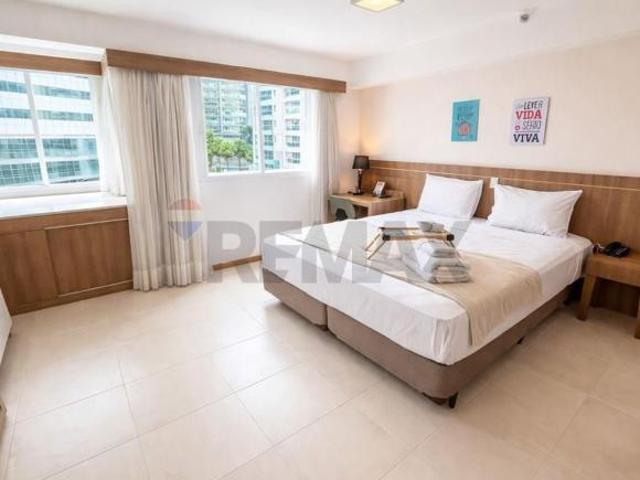 SHN Quadra 1 Ed. Saint Moritz Flat Completo e Rentável