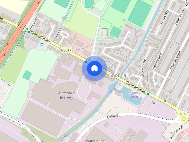 Shobnall Road, Staffordshire, Burton upon Trent, DE14