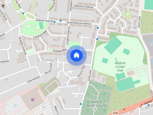 Shaw Close, Staines upon Thames, Surrey, TW19