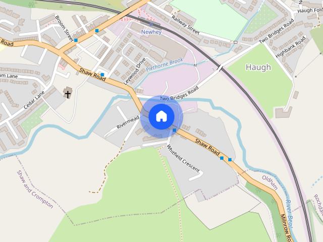 Shaw Road, Newhey, Rochdale, OL16