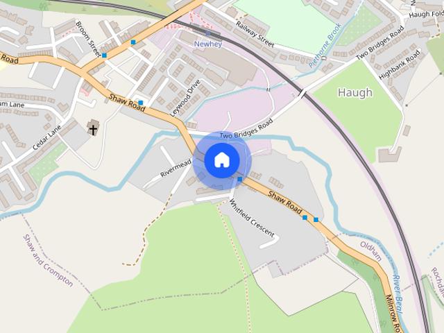Shaw Road, Newhey, Rochdale, Greater Manchester, OL16