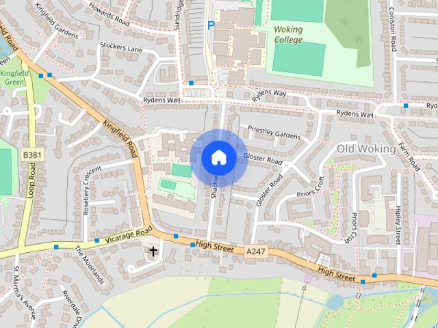Shackleford Road, Woking, Surrey, GU22