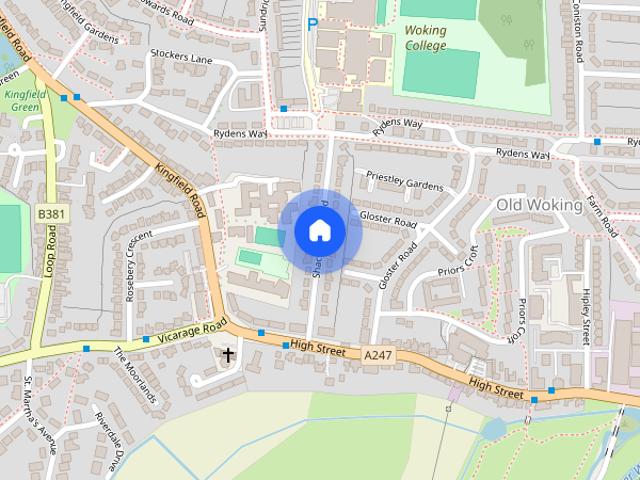 Shackleford Road, Woking, Surrey, GU22