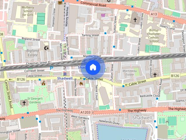 Shadwell Gardens, London