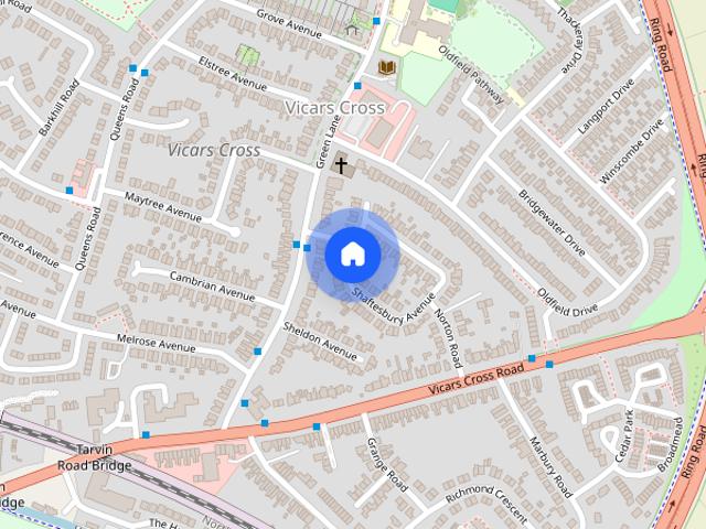 Shaftesbury Avenue, Vicars Cross, CH3