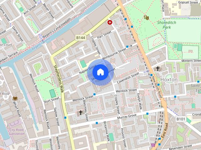 Shaftesbury Court, Shaftesbury Street, Old Street, N1