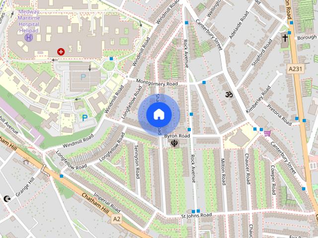 Shakespeare Road, Gillingham, Kent, ME7