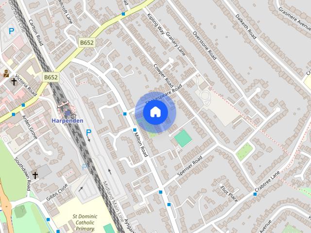 Shakespeare Road,Harpenden,AL5 5NB