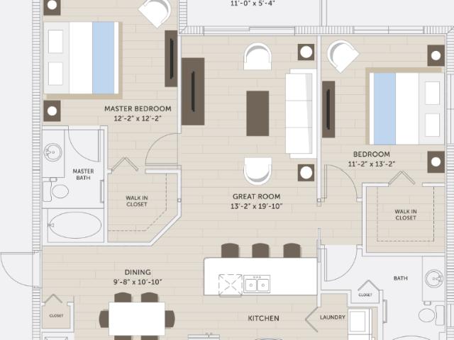 Shalimar at Davie 2 Bedroom Apartment for Rent at 4901 Shalimar Ln, Davie, FL 33328