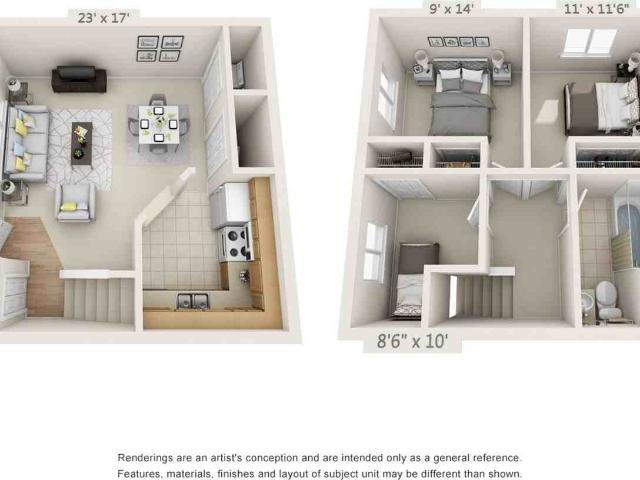 Shannon Glen Townhomes 3 Bedroom Home for Rent at 14600 Shannon Pkwy, Rosemount, MN 55068