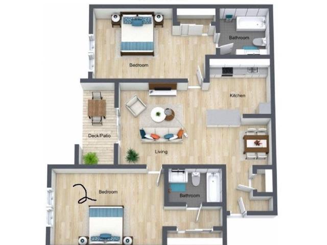 Shared 2 Bed/2 Bath on Verdae