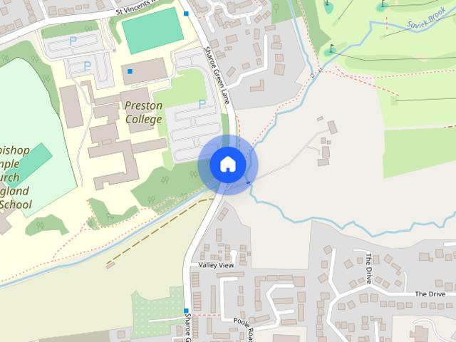 Sharoe Green Lane, Fulwood