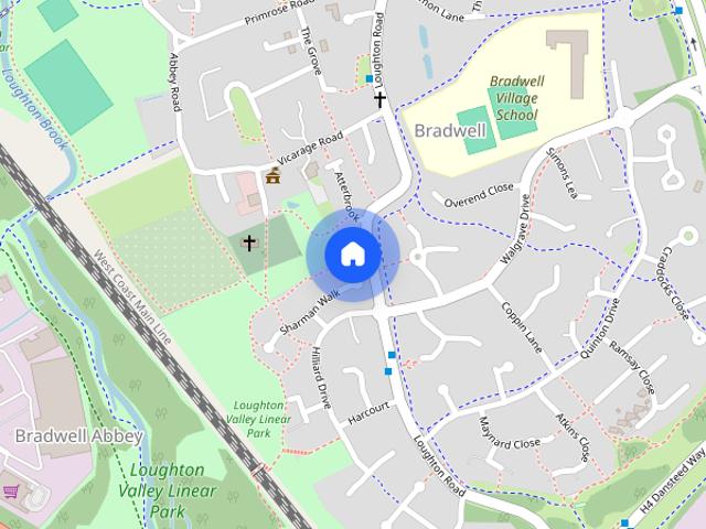 Sharman Walk, Bradwell, MK13