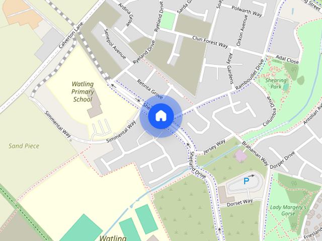 Shetland Drive, Milton Keynes, Buckinghamshire, MK8