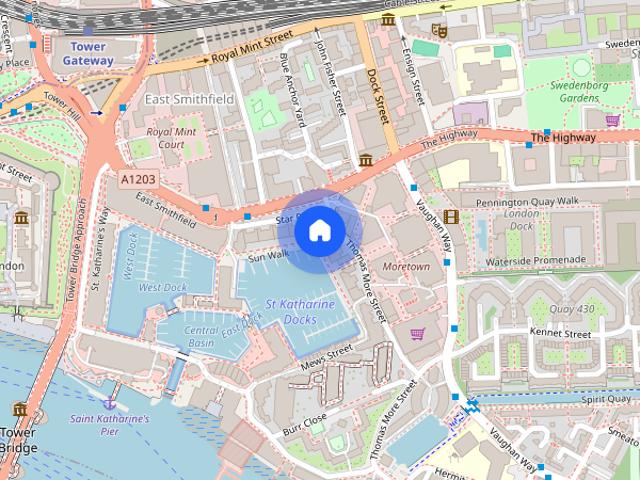 Shearwater Court, Star Place, St Katharine Docks, London, E1W