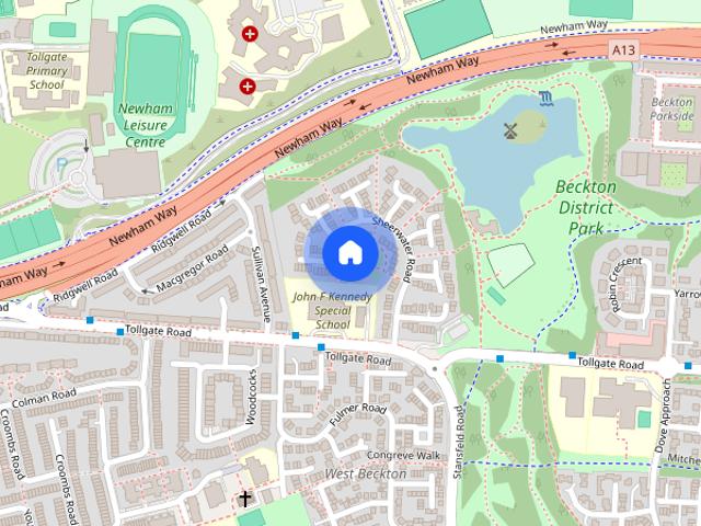 Sheerwater Road, Beckton, London, E14