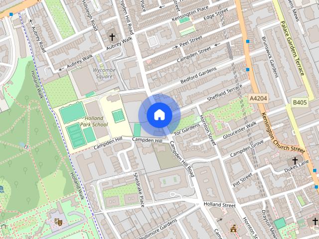 Sheffield Terrace, Campden Hill, W8