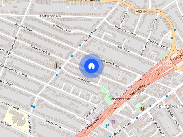 Shelbourne Road, Bournemouth, BH8