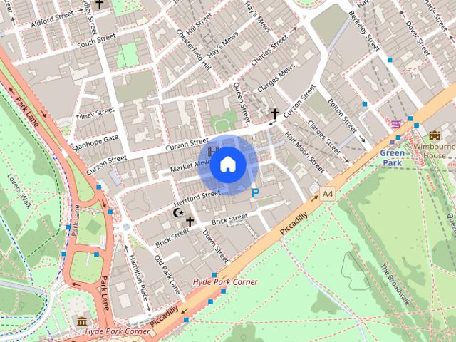 Shepherd Street, Mayfair, London, W1J