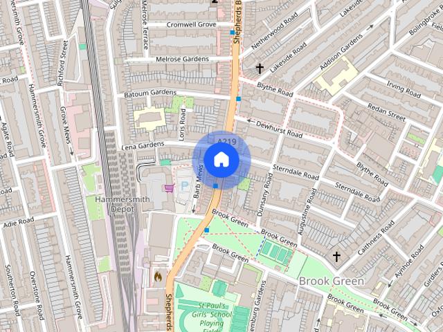 Shepherds Bush Road, Hammersmith, London, W6