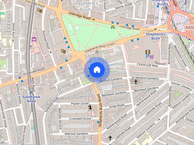 Shepherds Bush Road, Hammersmith, London, W6